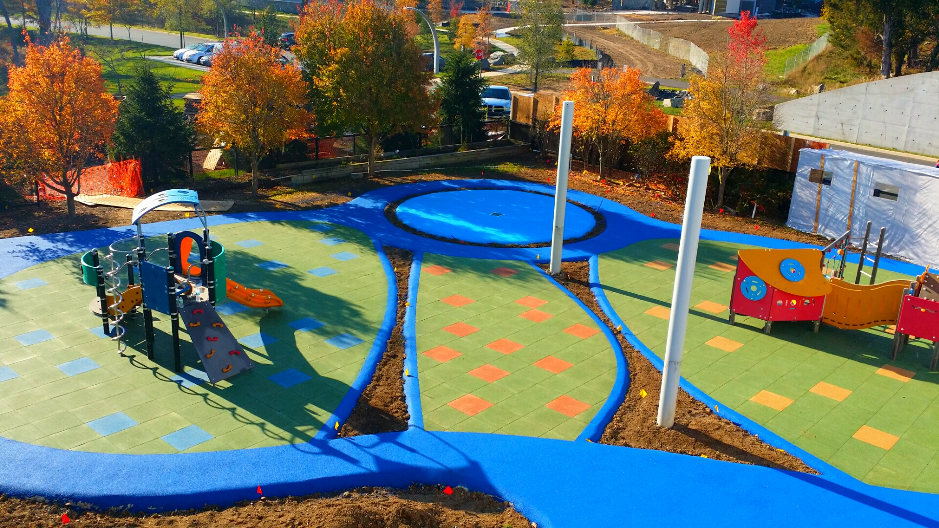 Poured in Place Rubber Playground Surfacing Installations Mississippi ...