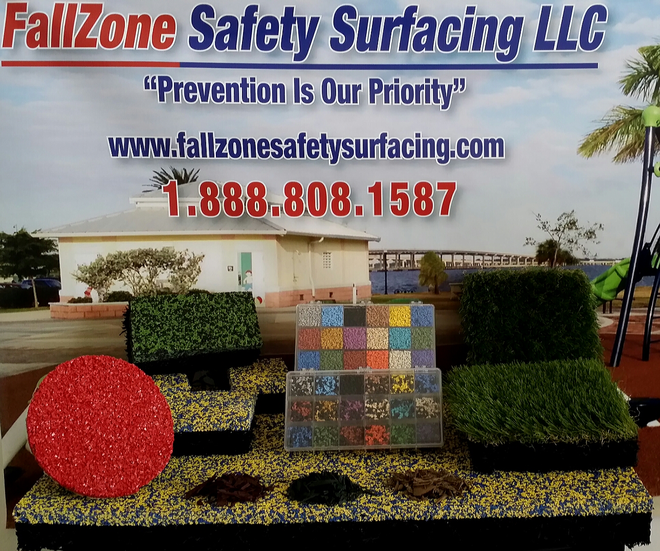 Playground Surface Options | Fallzone Safety Surfacing