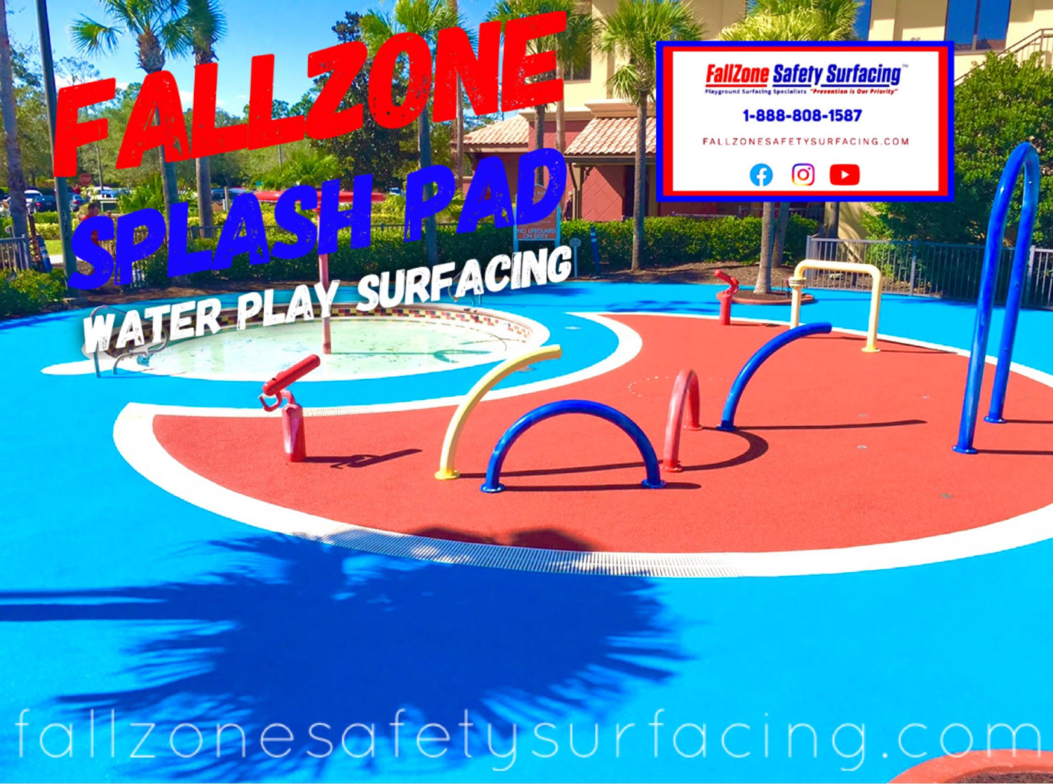 FallZone Splash Pads | Fallzone Safety Surfacing
