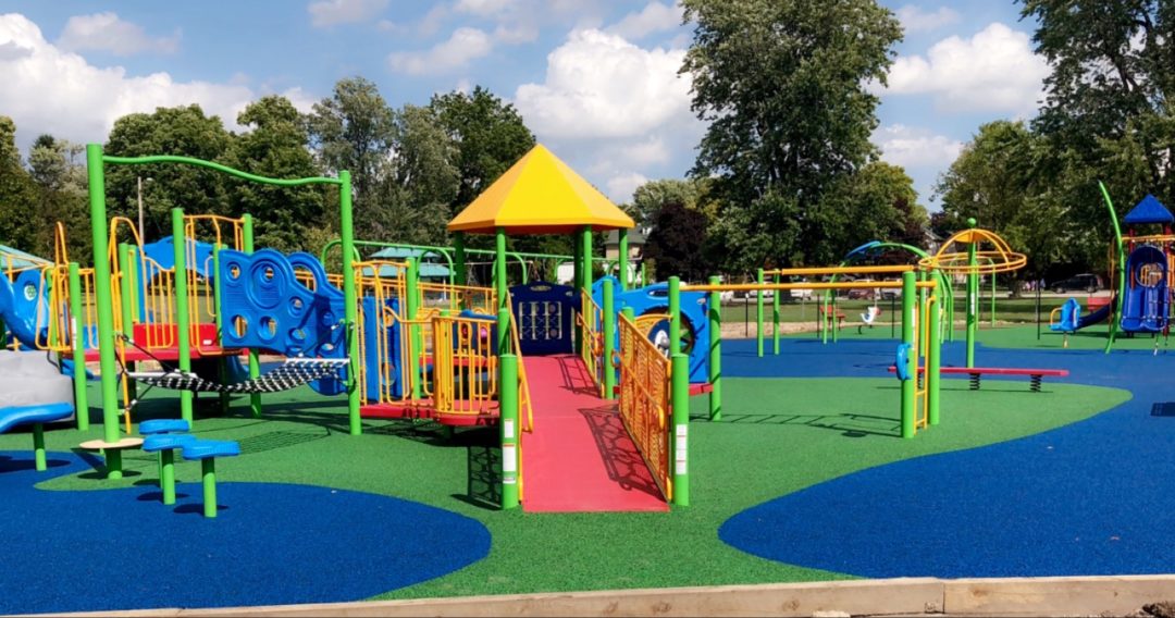 How to Calculate a Fall Zone Area for Playground Surfacing | Fallzone ...