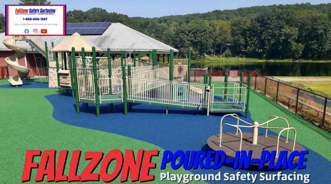 Utah Poured-in-Place Rubber Playground Surfacing | Fallzone Safety ...