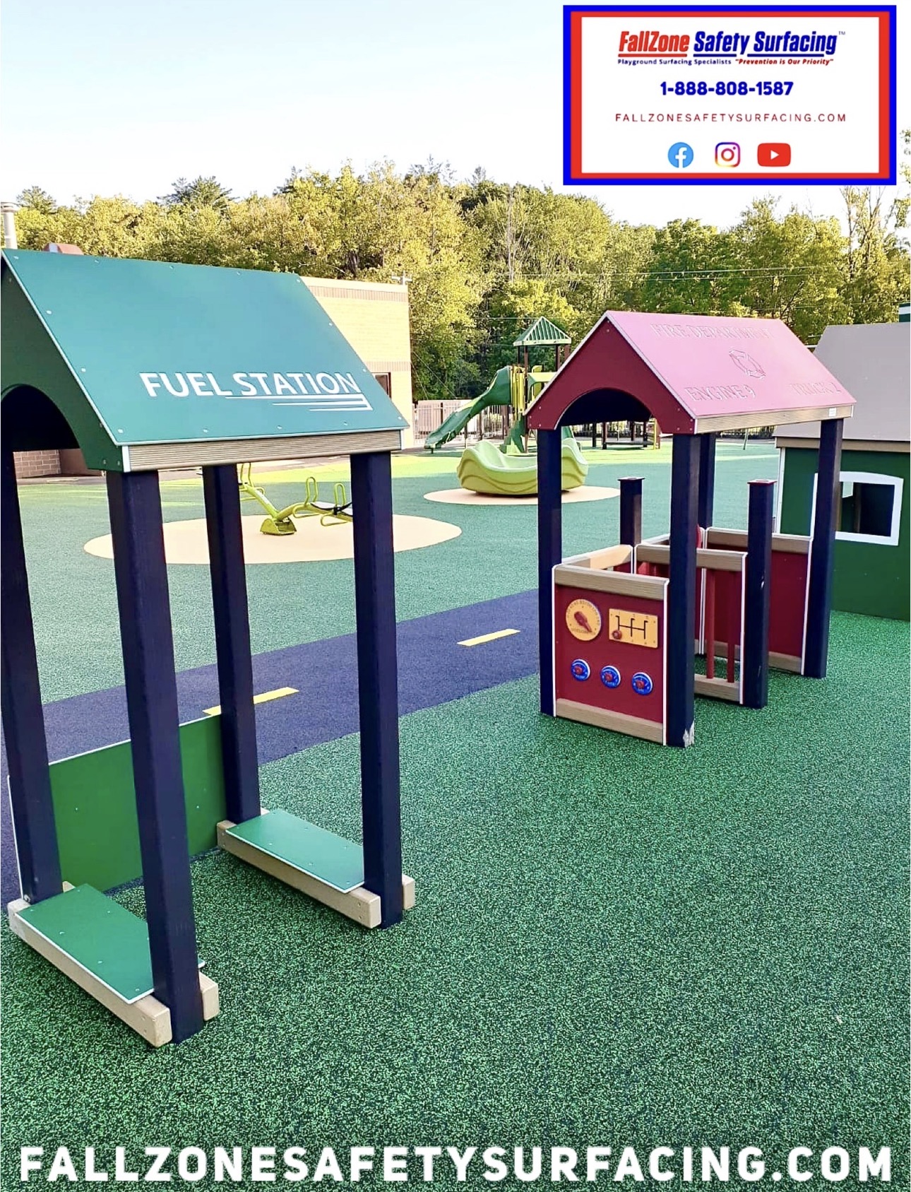 Cookeville Tennessee Playground Surfacing | Fallzone Safety Surfacing